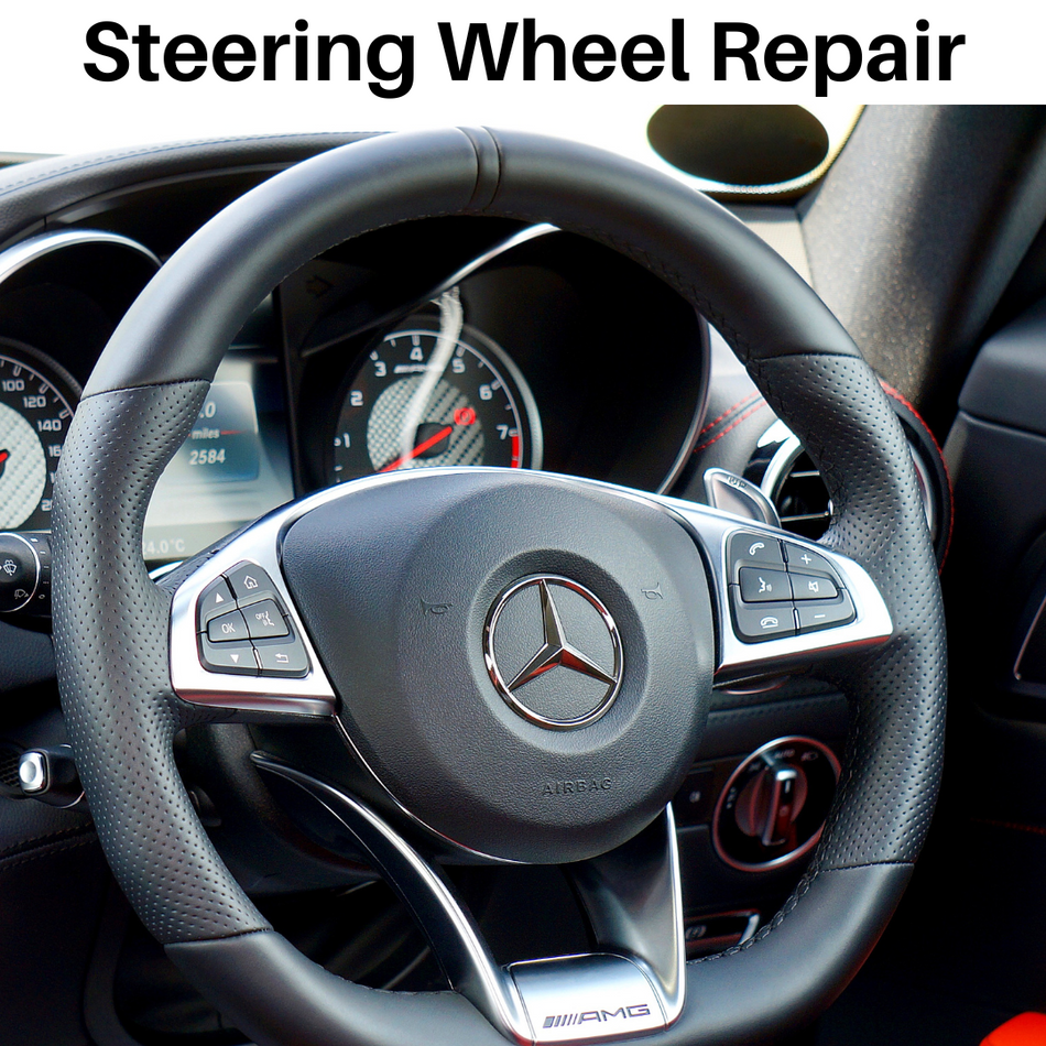 How To Repair A Scratched Steering Wheel – Leather Repair Company