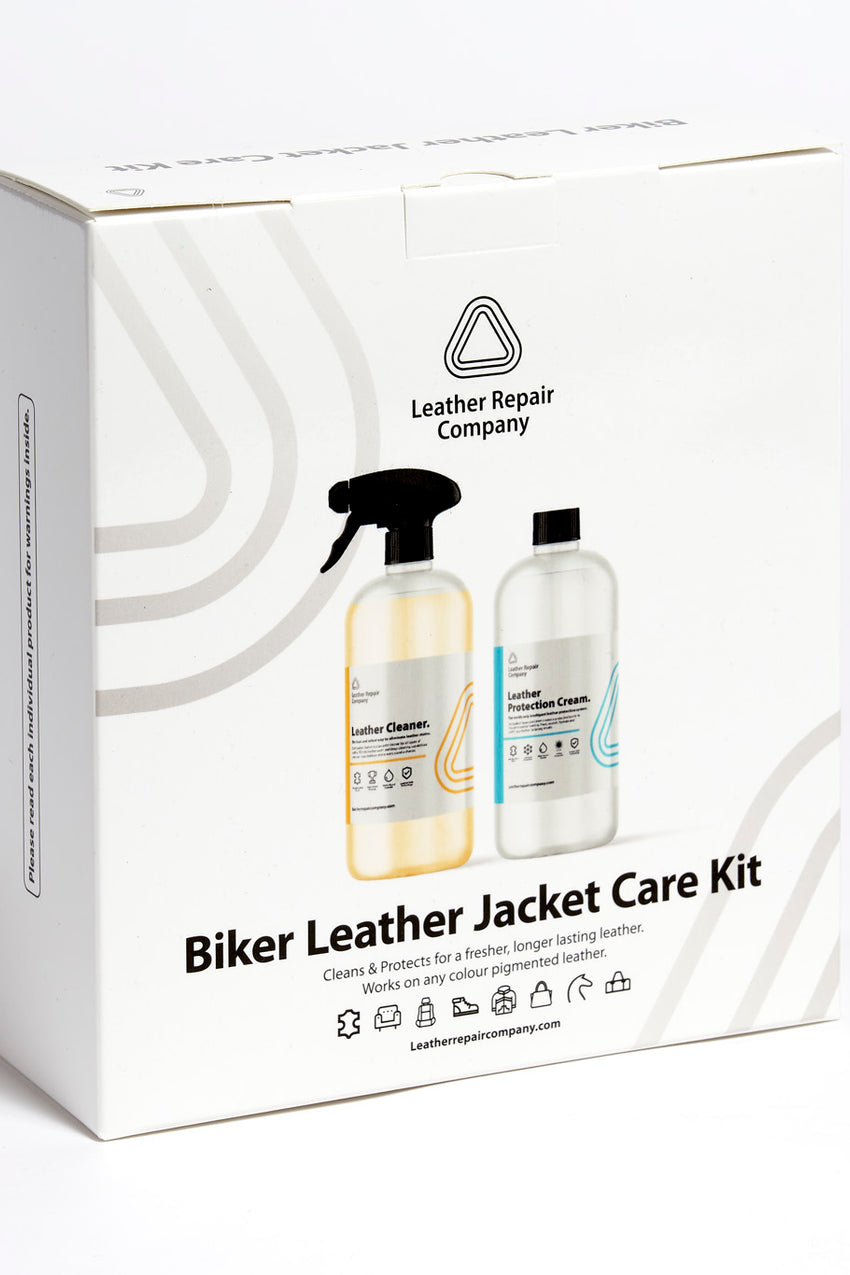LRC27 Pro Biker Leather Jacket Care Kit – Clean, Protect & Restore ...