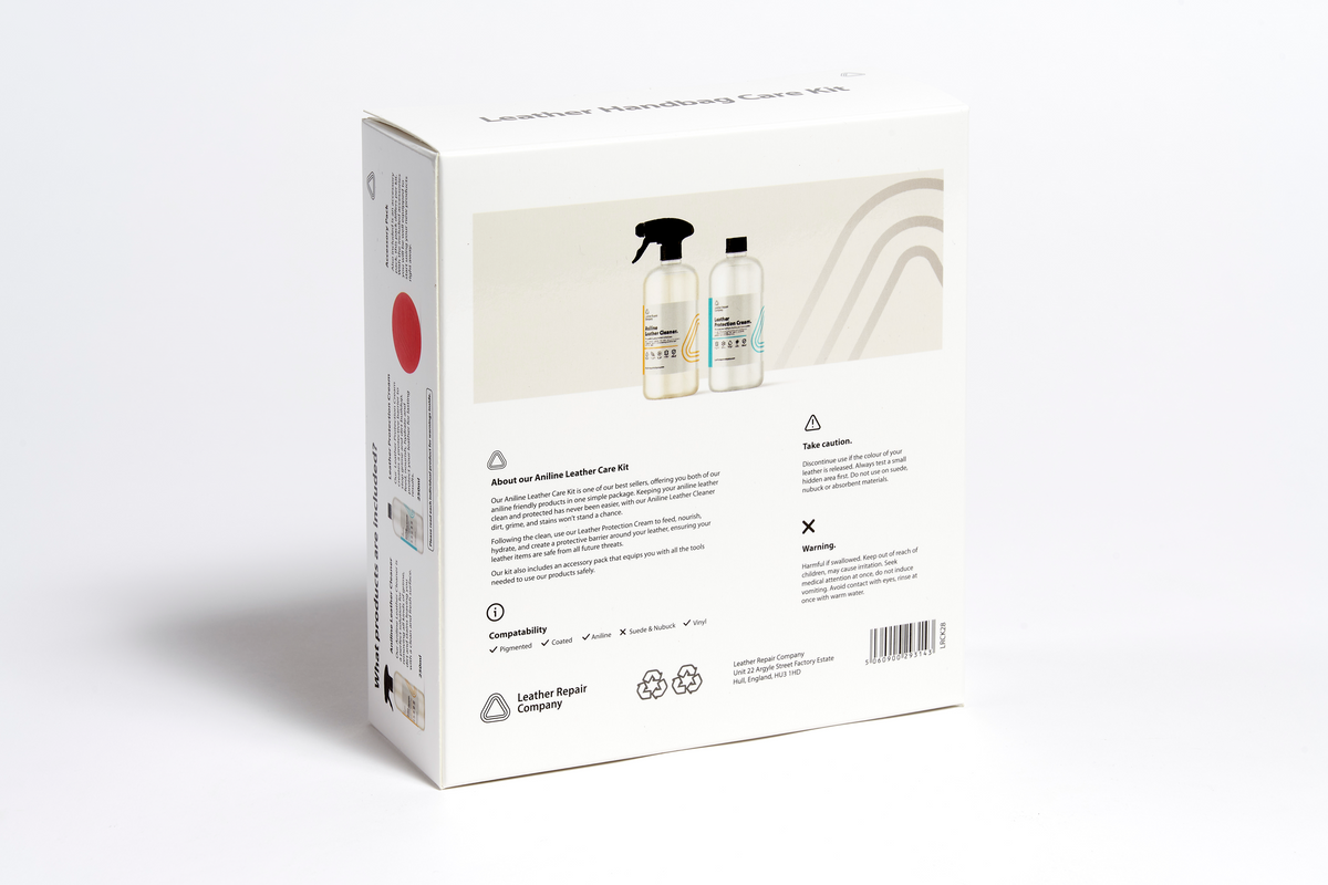 Leather Handbag Cleaning Care Kit LRCK28 – Leather Repair Company