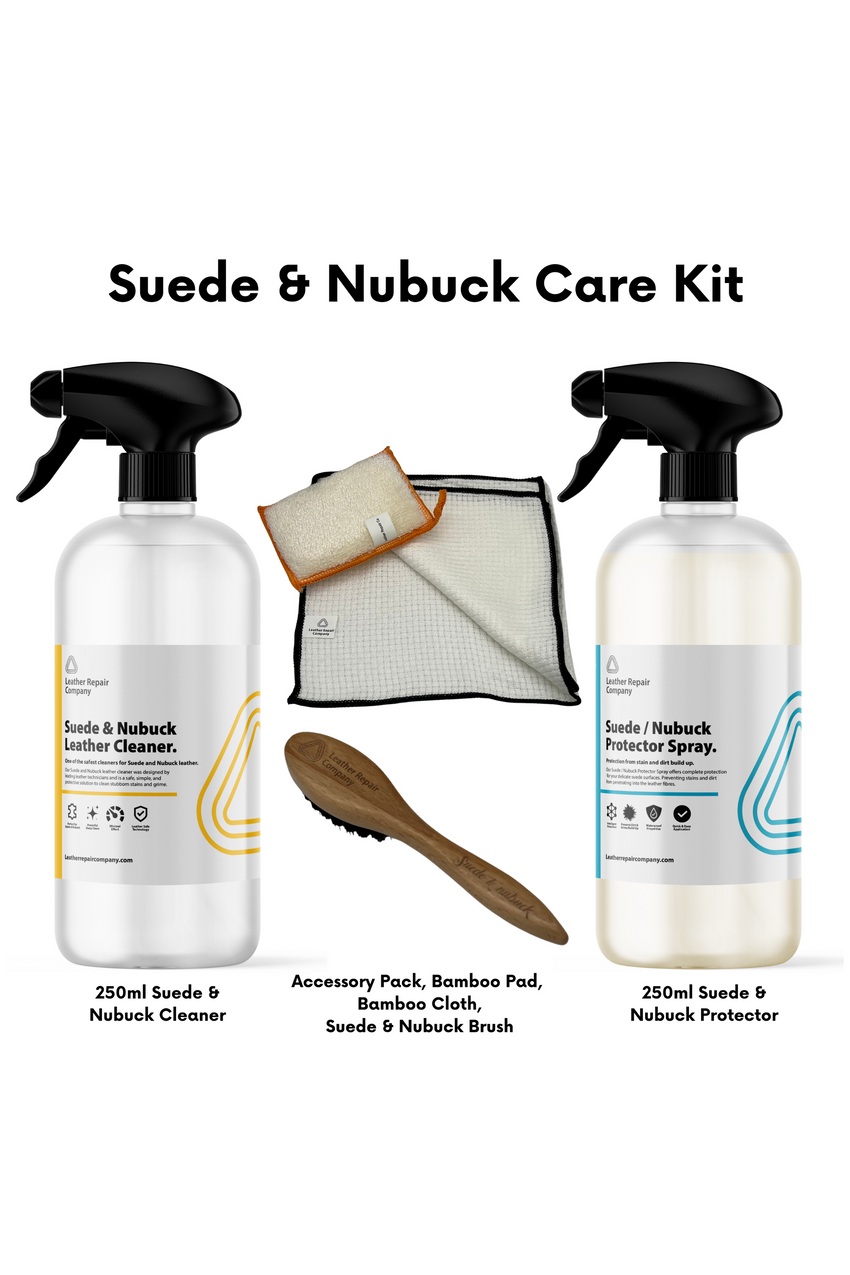 Suede and Nubuck Leather Care Kit LRCK30 – Leather Repair Company